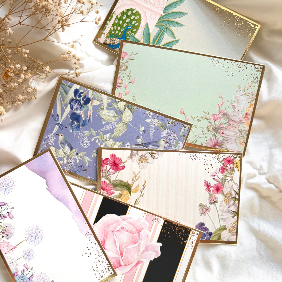 Personalized Premium Notecards – That Gilded Lining by Pretty Gilded ...